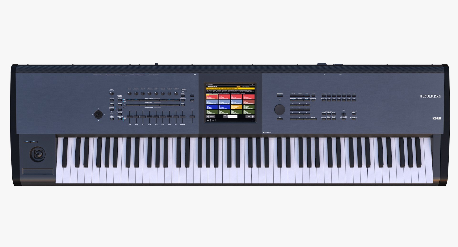 Synth keyboard korg 3D model - TurboSquid 1490608