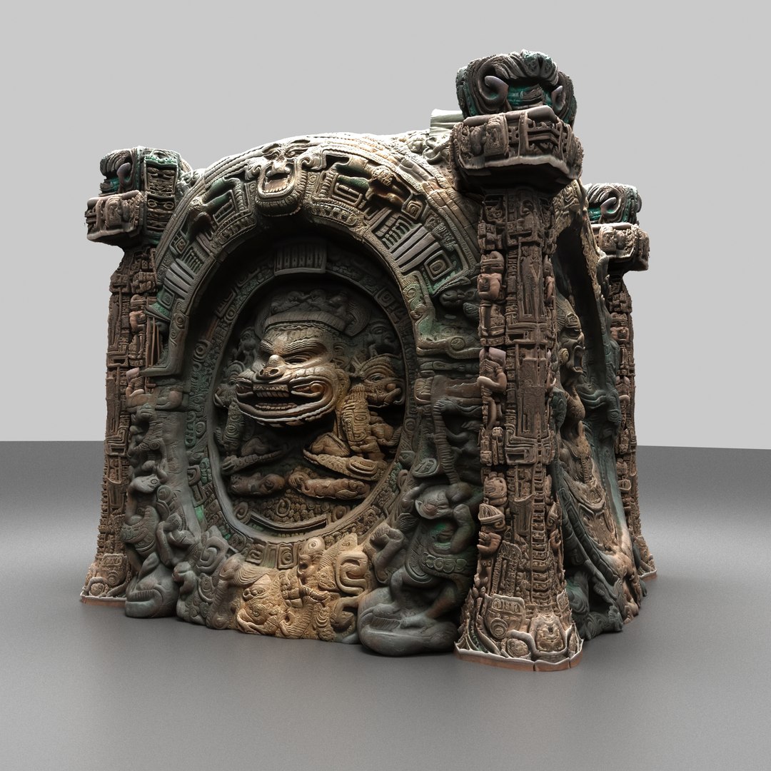 3D Mayan Artifacts - TurboSquid 2065772