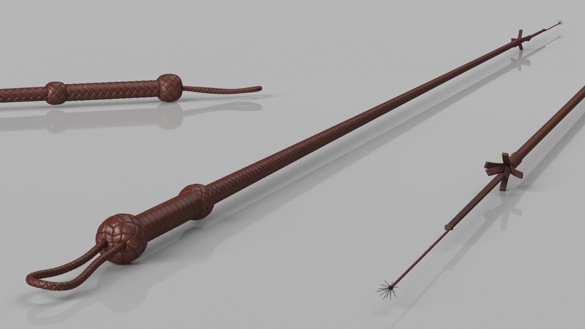 3D Cowboy Whip Brown Rigged For Maya - TurboSquid 2111872
