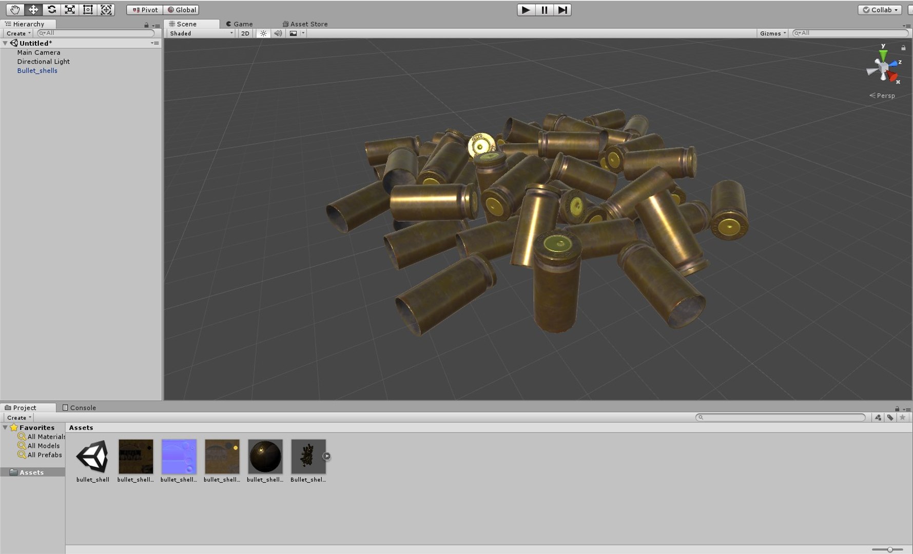 3D Bullet Shell Model - TurboSquid 1279088