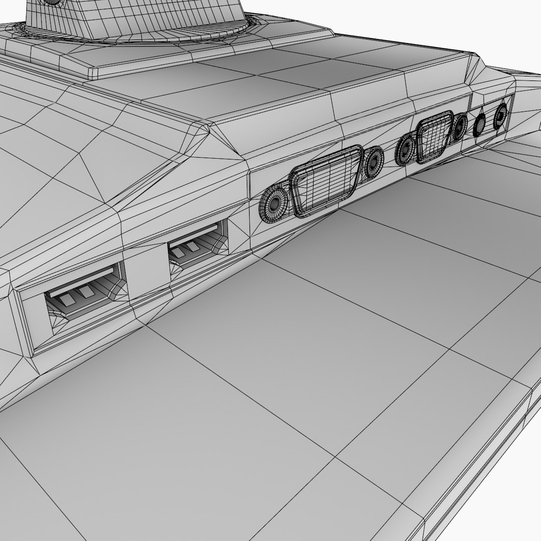 Generic Monitor Model - TurboSquid 1336434