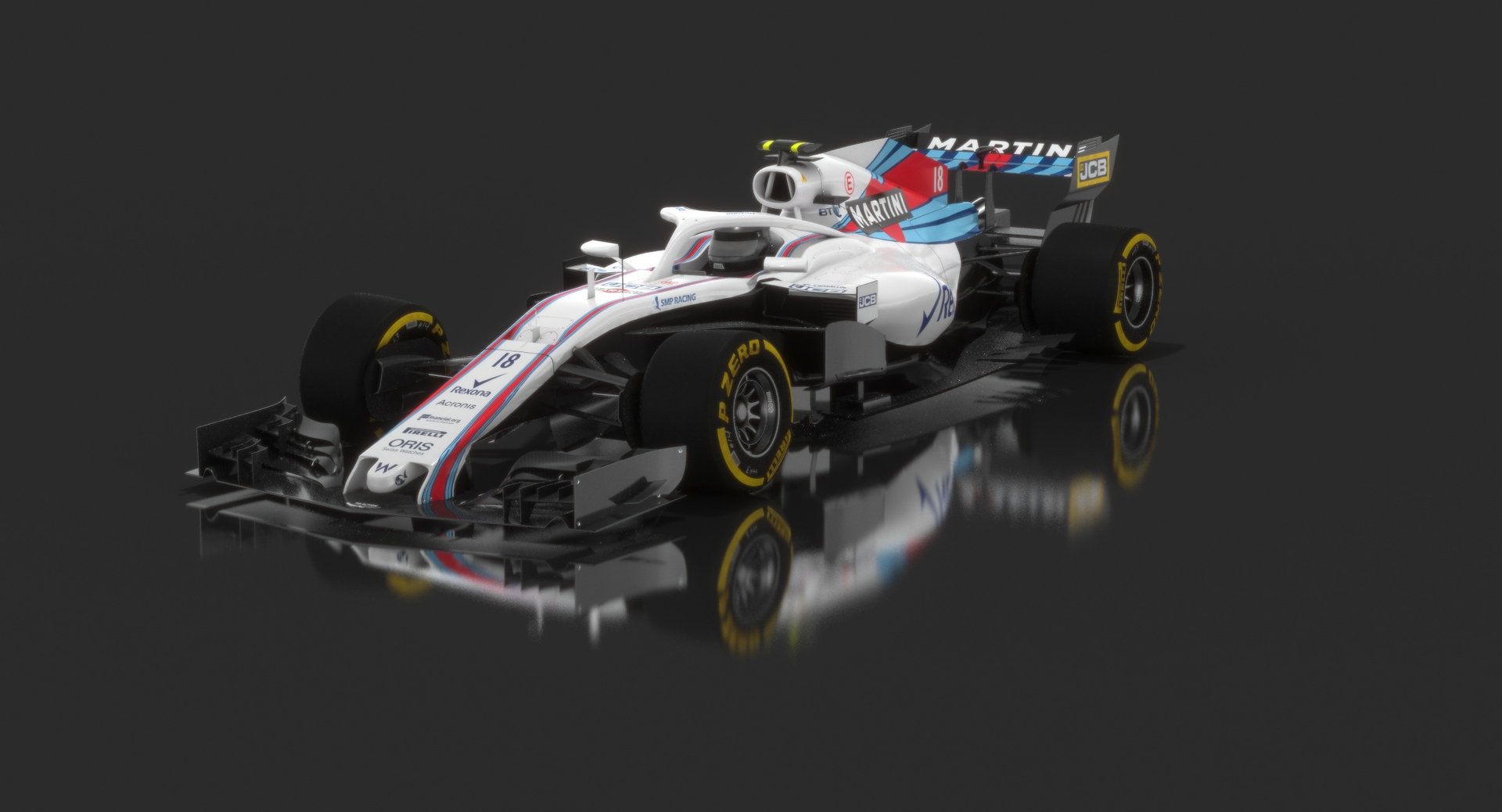3D Williams Fw41 Formula 1 - TurboSquid 1256489