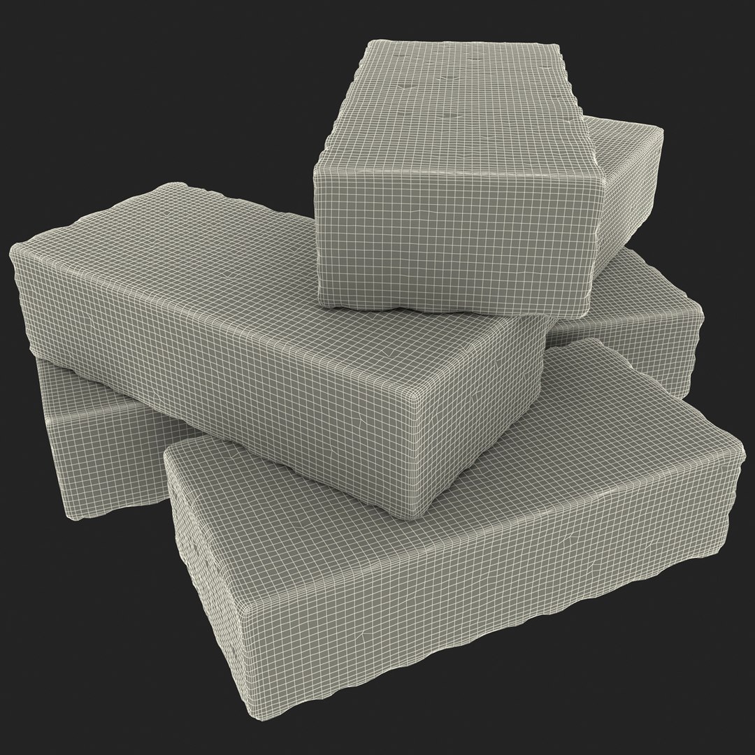 3ds bricks materials