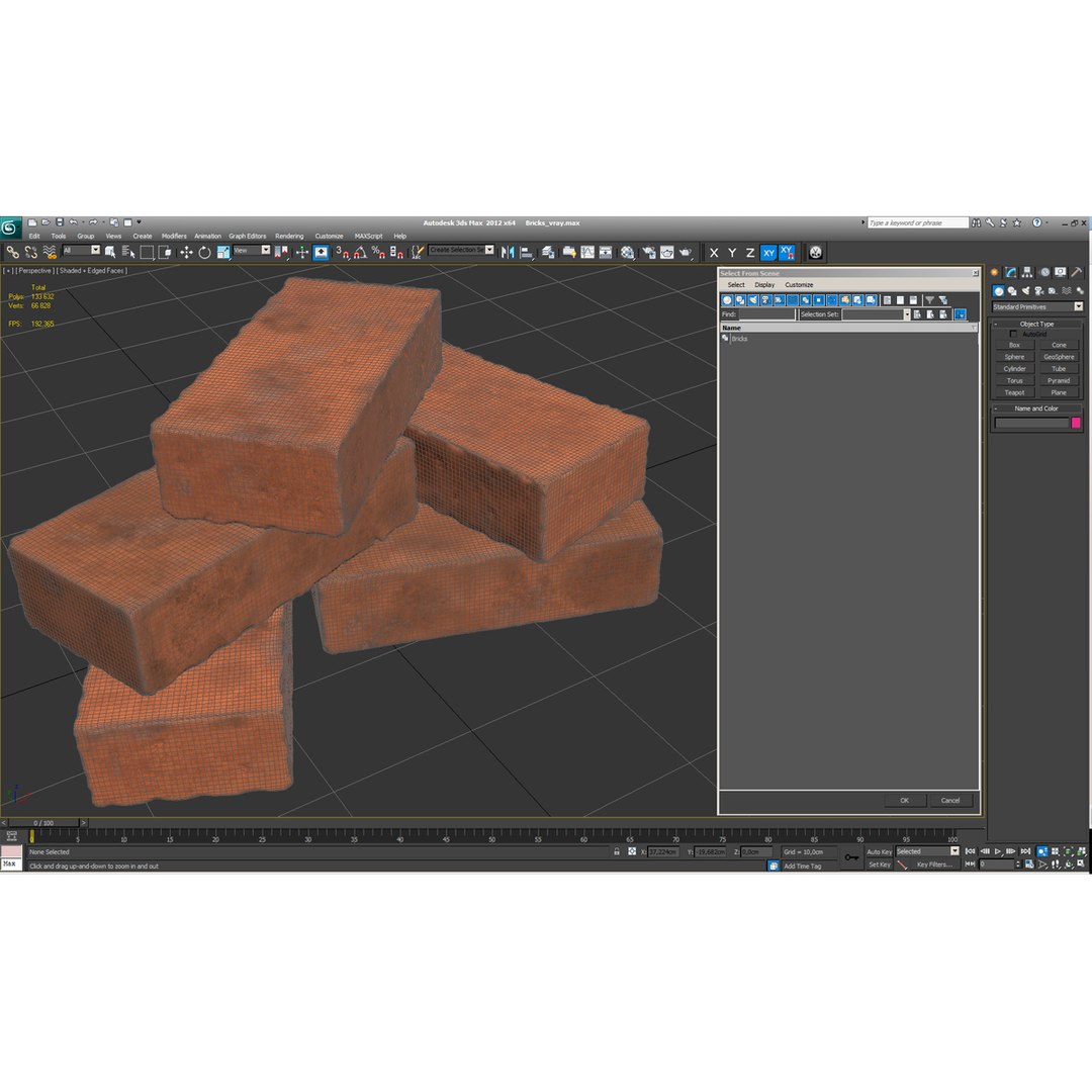 3ds Bricks Materials