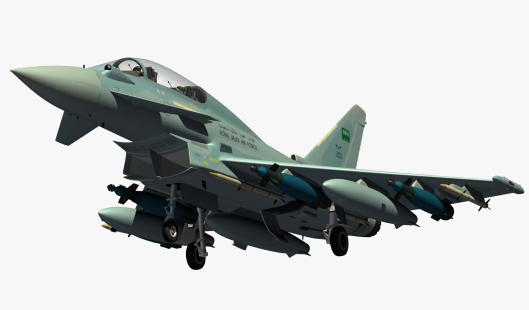 3d eurofighter typhoon