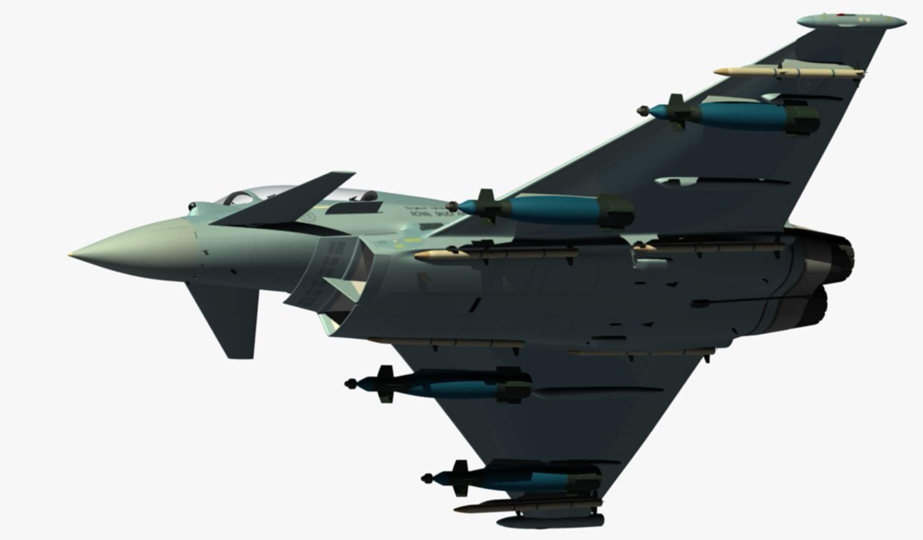 3d eurofighter typhoon