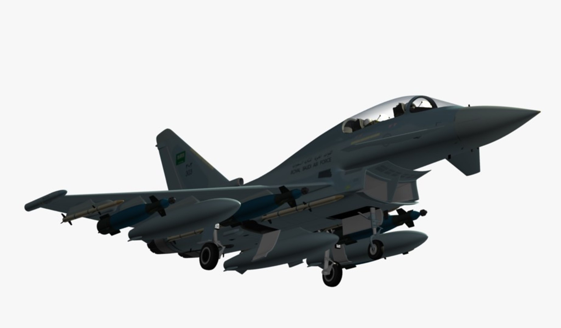 3d eurofighter typhoon
