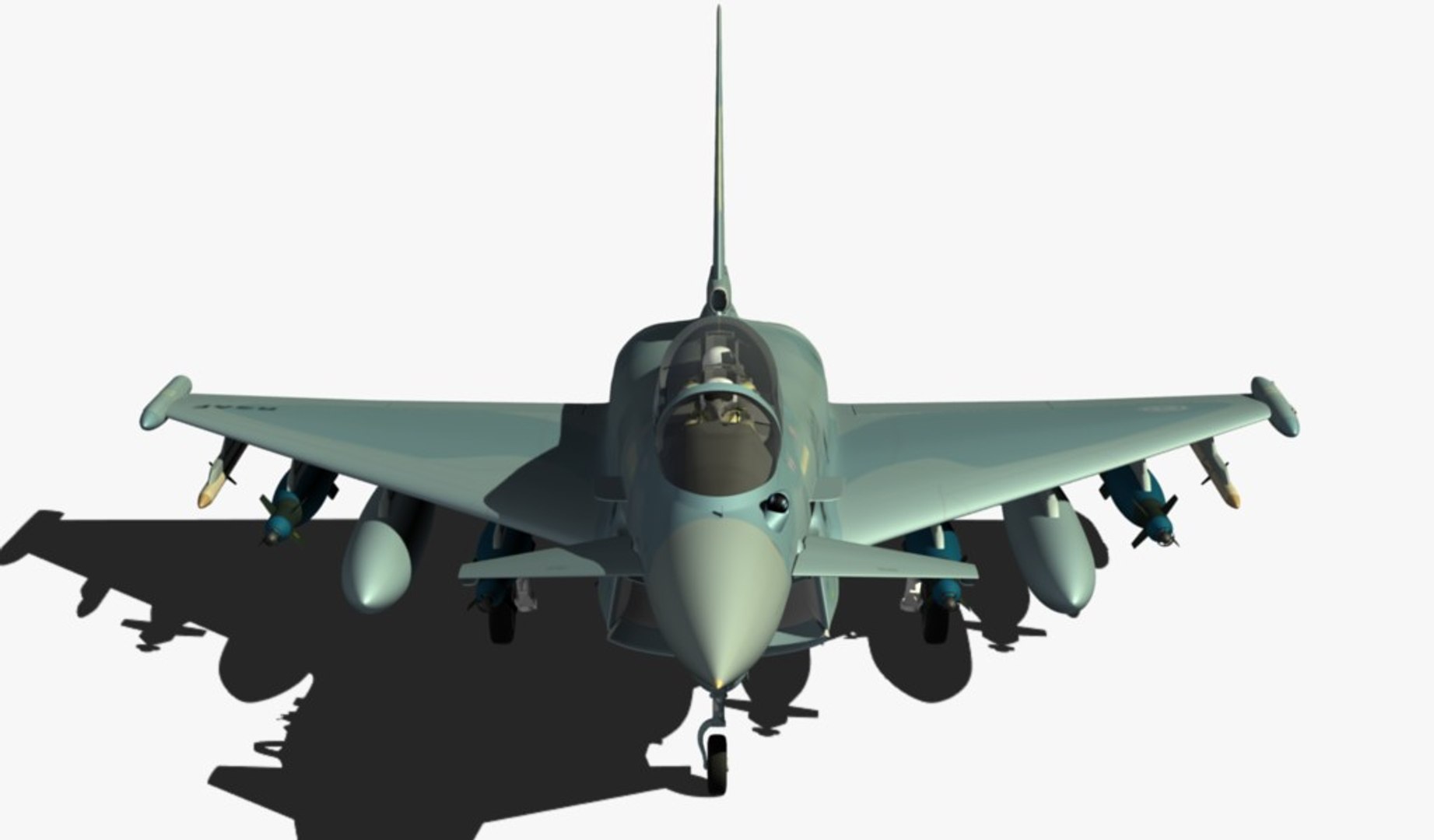 3d eurofighter typhoon