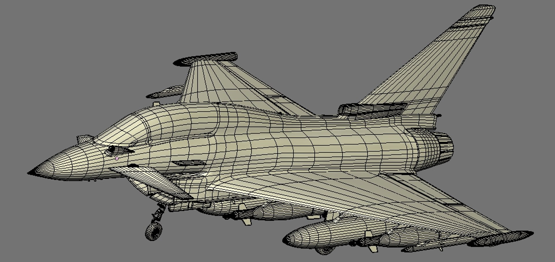 3d eurofighter typhoon