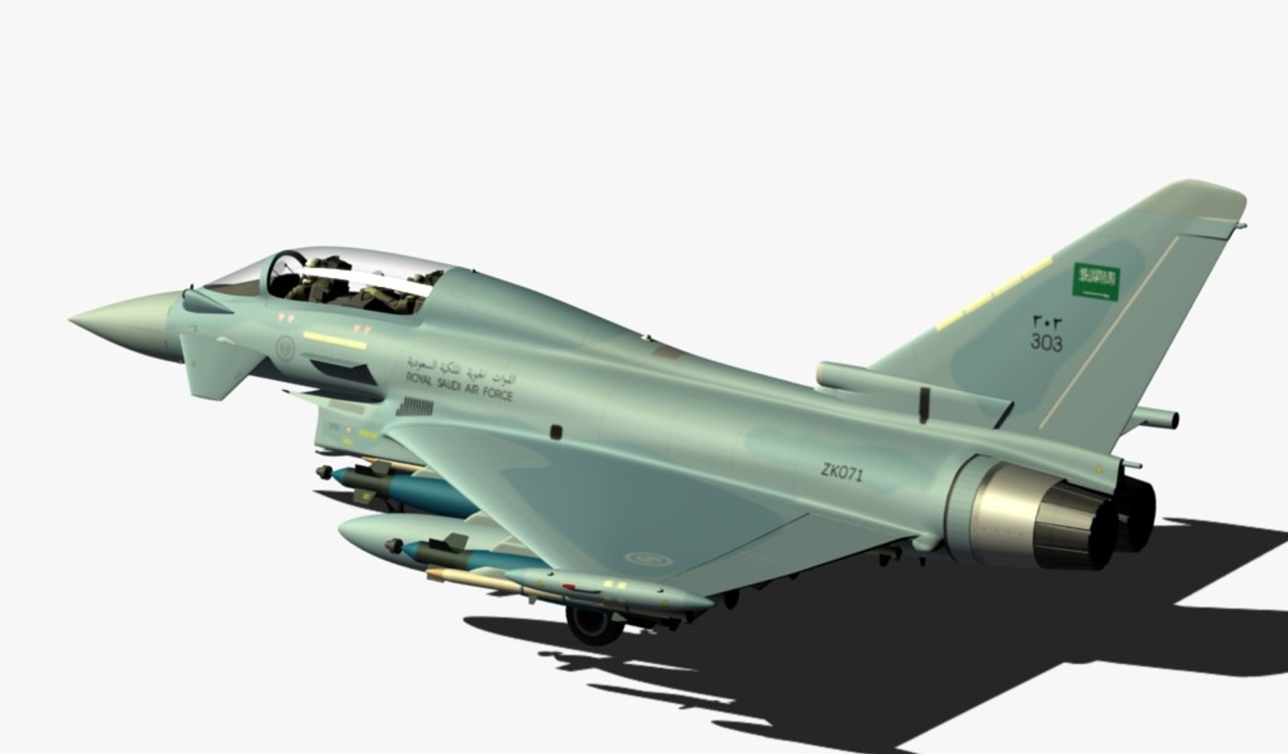 3d Eurofighter Typhoon