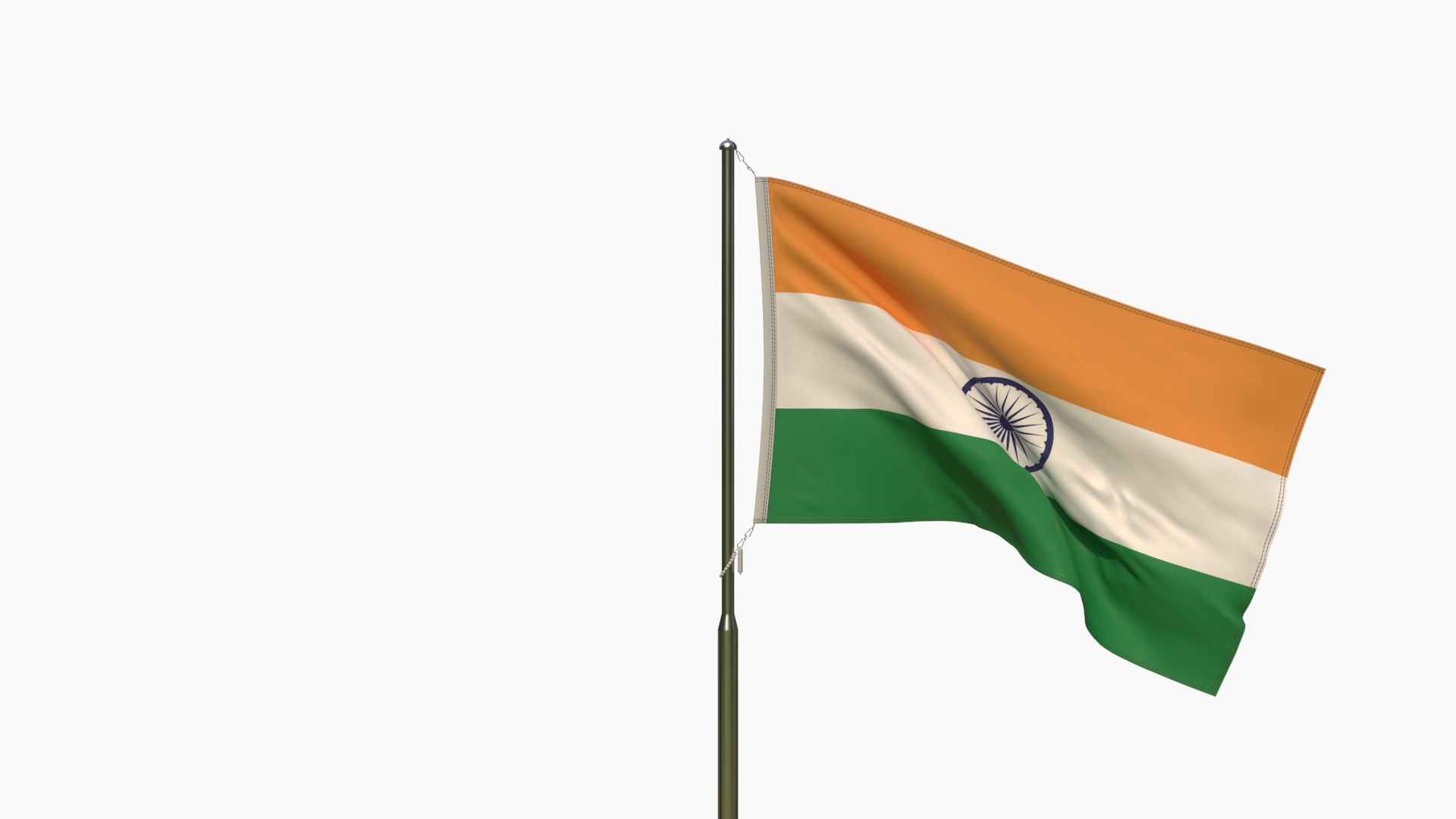 Animated India Flag Model - TurboSquid 1797204