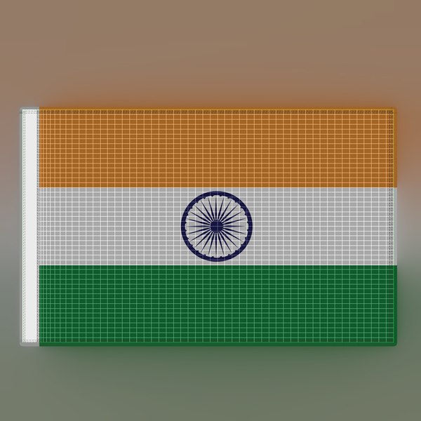 Animated India Flag model - TurboSquid 1797204