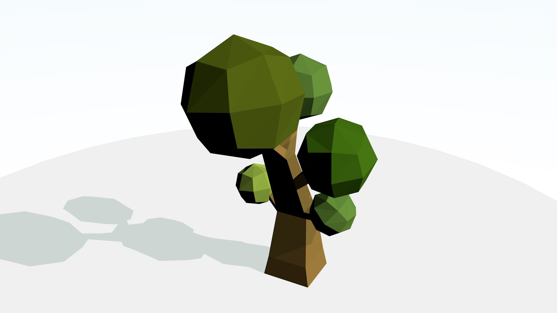 games tree 3d c4d