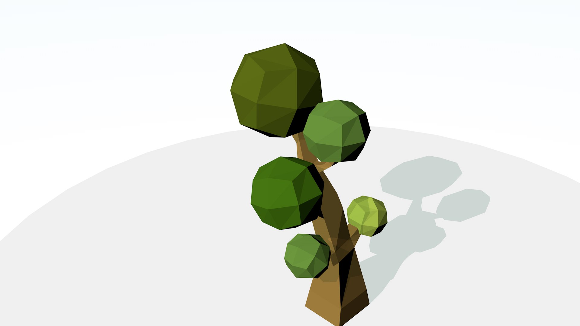games tree 3d c4d