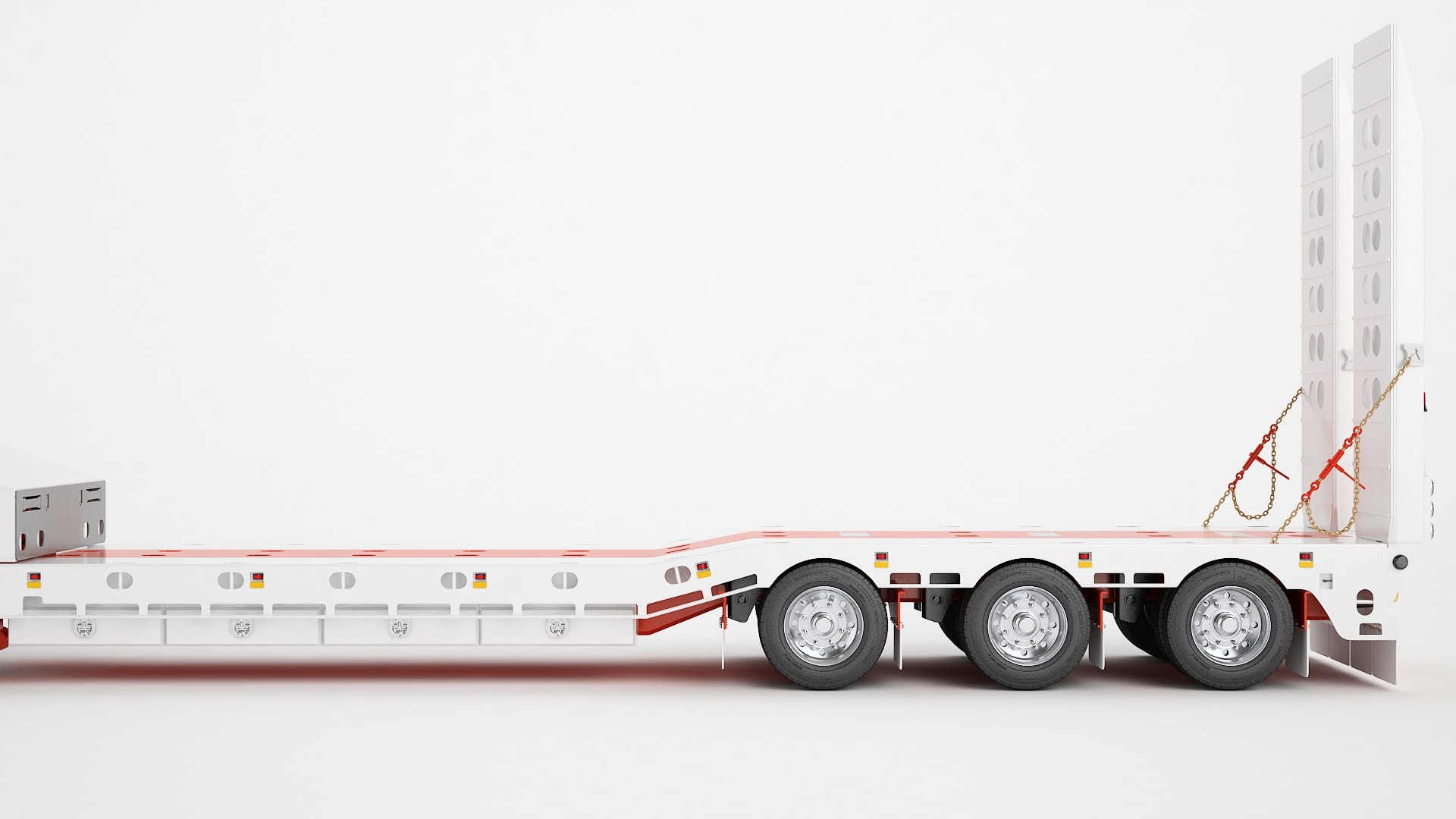 Kenworth W900L 2012 Drake Trailer 01 3D Model - TurboSquid 1953960
