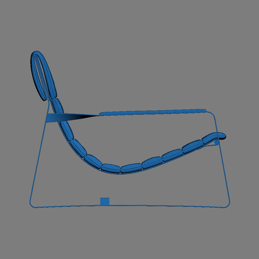 Minotti Hopper Loungechair 3d Model