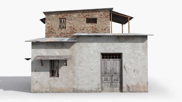 Ready slum hut shack 3D model - TurboSquid 1666674