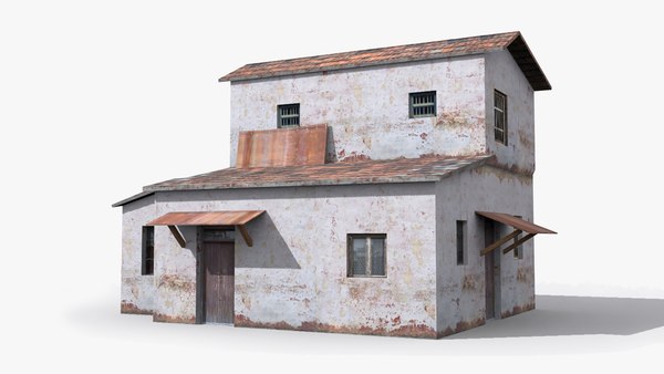 Ready slum hut shack 3D model - TurboSquid 1666674