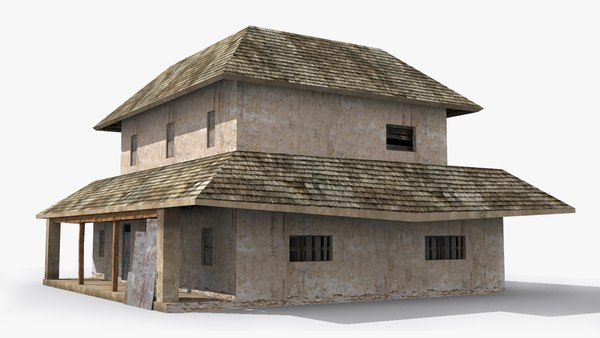 Ready slum hut shack 3D model - TurboSquid 1666674