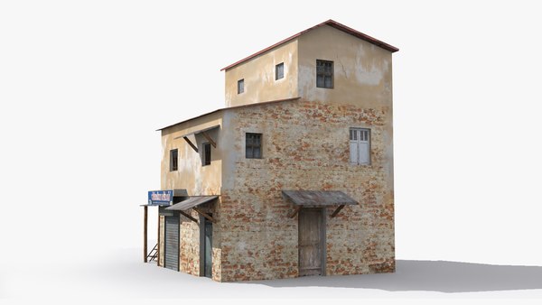 Ready slum hut shack 3D model - TurboSquid 1666674