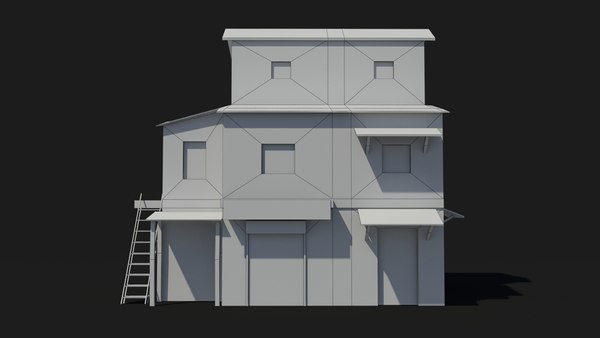 Ready slum hut shack 3D model - TurboSquid 1666674