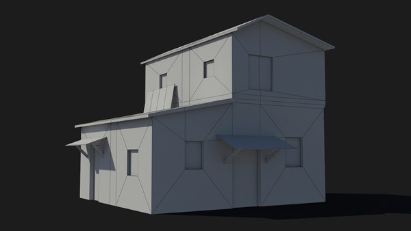 Ready slum hut shack 3D model - TurboSquid 1666674