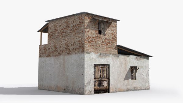 Ready slum hut shack 3D model - TurboSquid 1666674