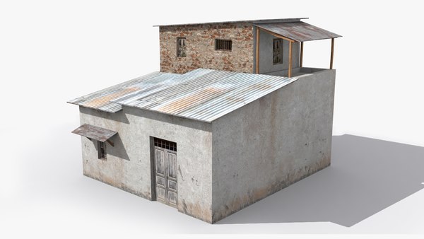 Ready slum hut shack 3D model - TurboSquid 1666674