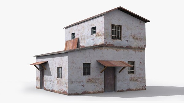 Ready slum hut shack 3D model - TurboSquid 1666674
