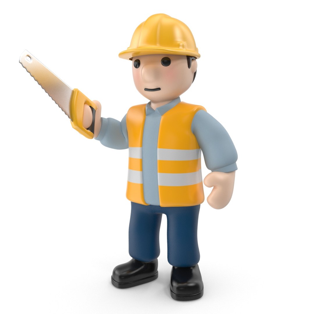 3D Worker Puppet - TurboSquid 1492412