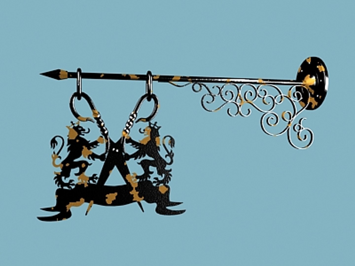 Guild Signs 3d Model