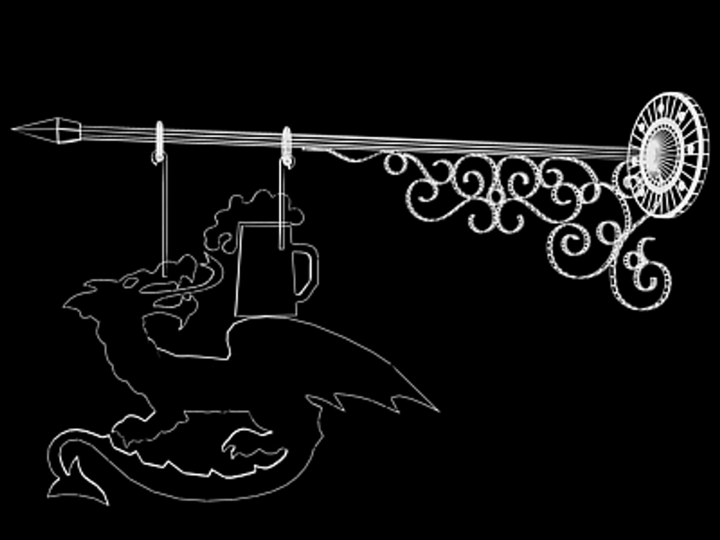 Guild Signs 3d Model