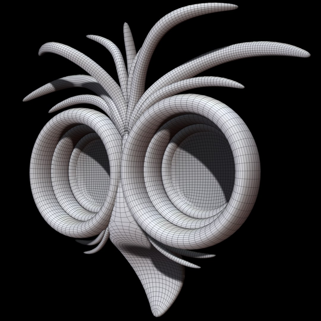 Owl Mask Model - TurboSquid 1550872