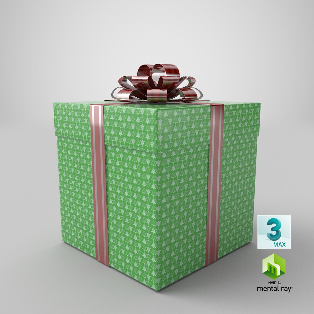 3D Model Real Gift Box - TurboSquid 1352160