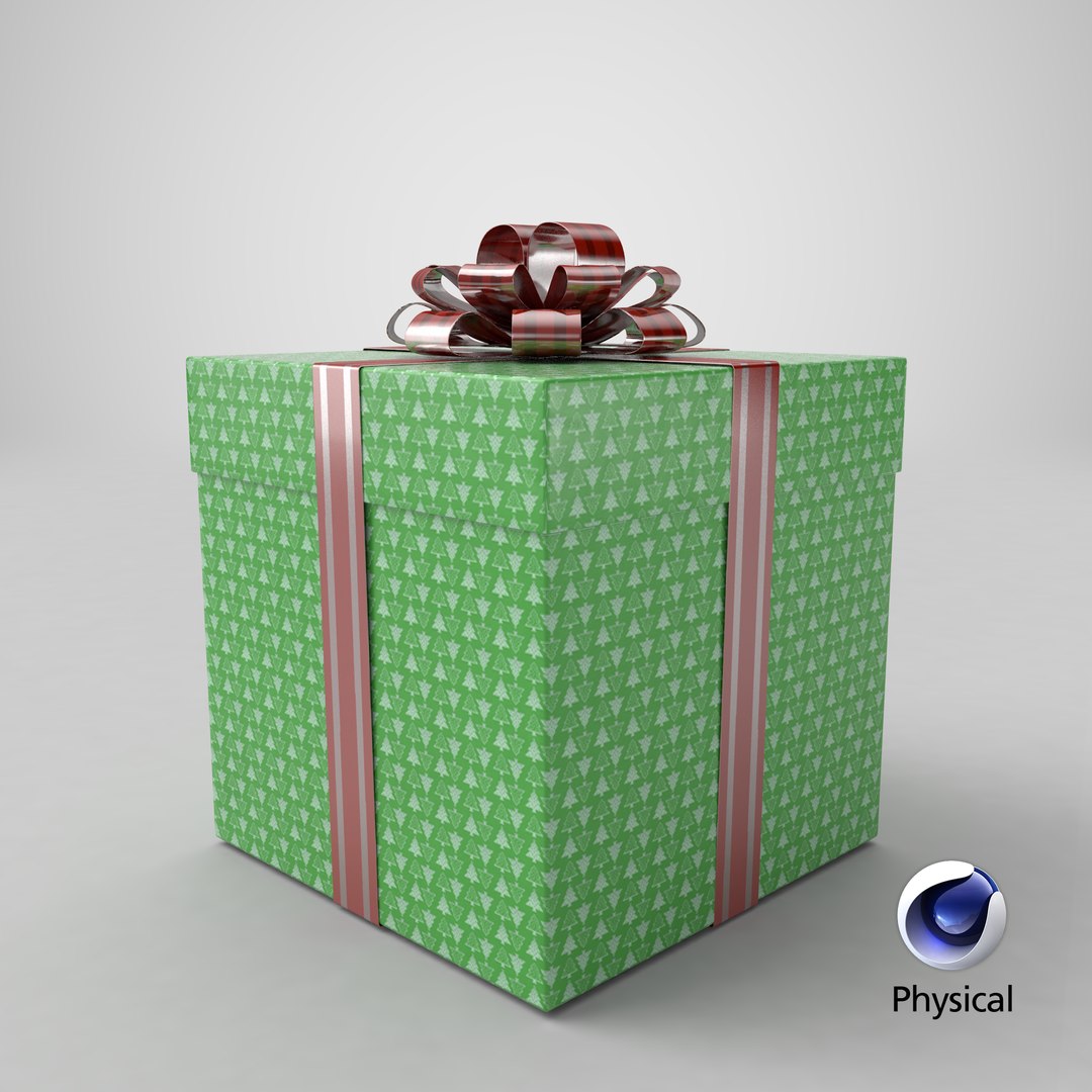 3D Model Real Gift Box - TurboSquid 1352160