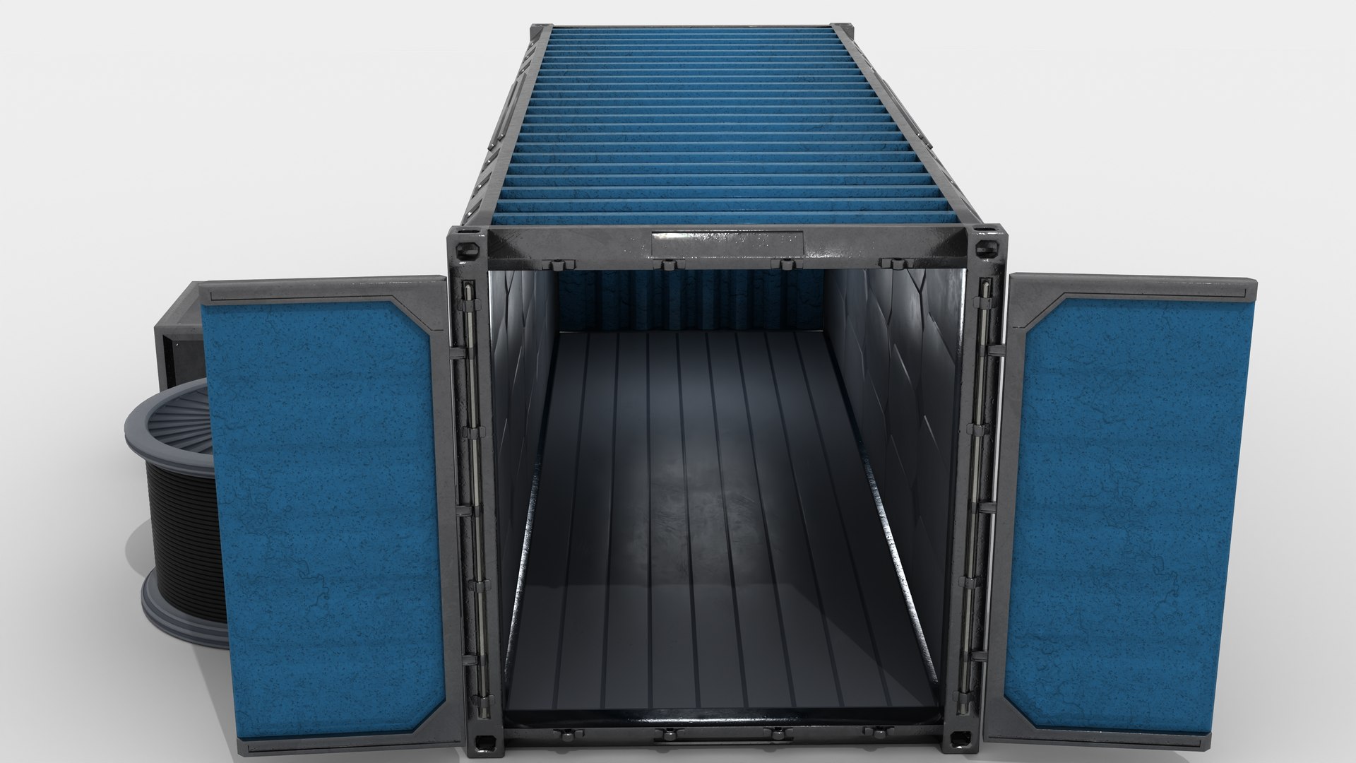 TEU Container 3D - TurboSquid 2283966