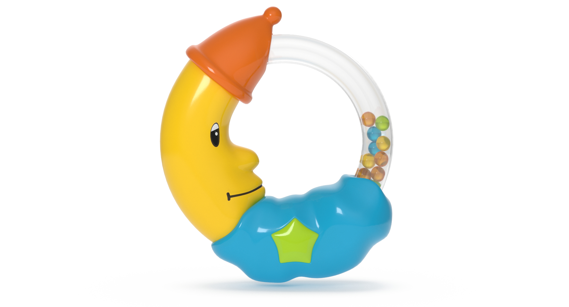 3D Rattle Baby Moon Model - TurboSquid 1219839
