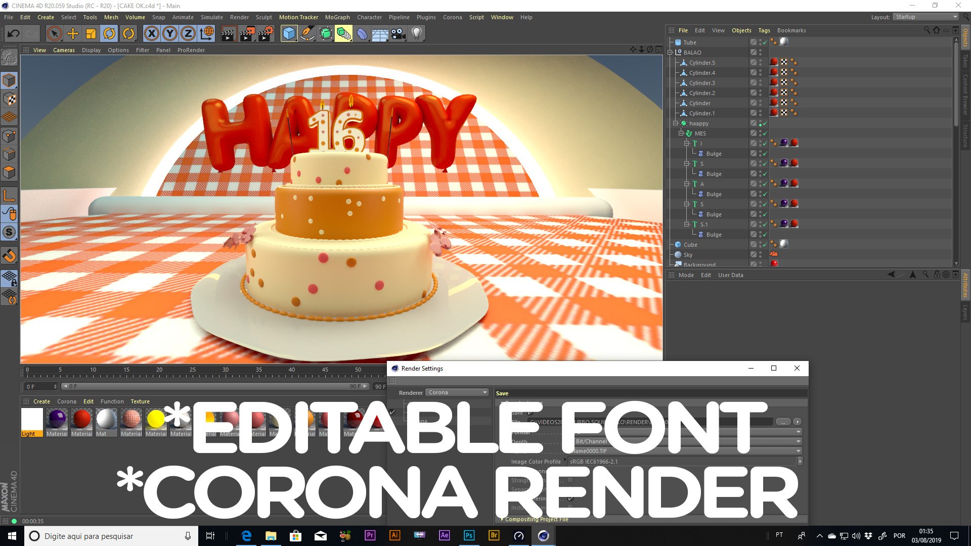 3D Cake Food Model - TurboSquid 1432617