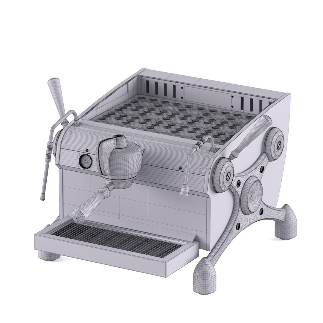 espresso maker 3d model