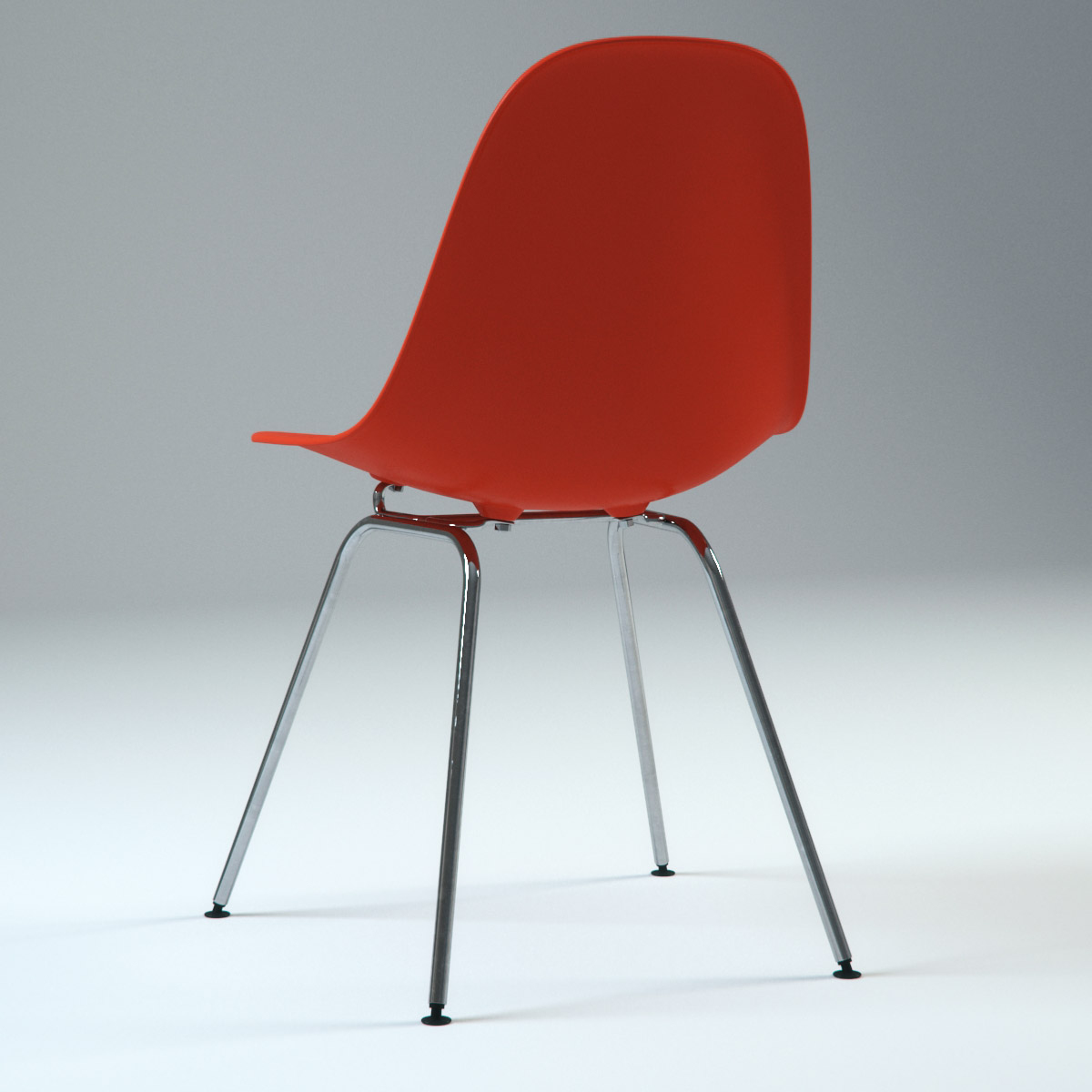 3d charles eames plastic chair model