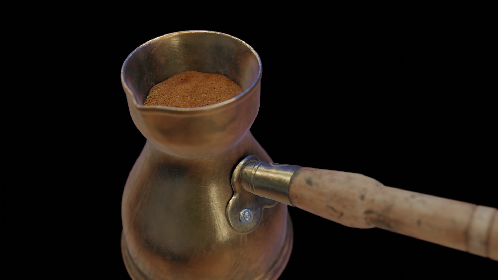 Turkish Coffee Kanaka 3D model - TurboSquid 1932240