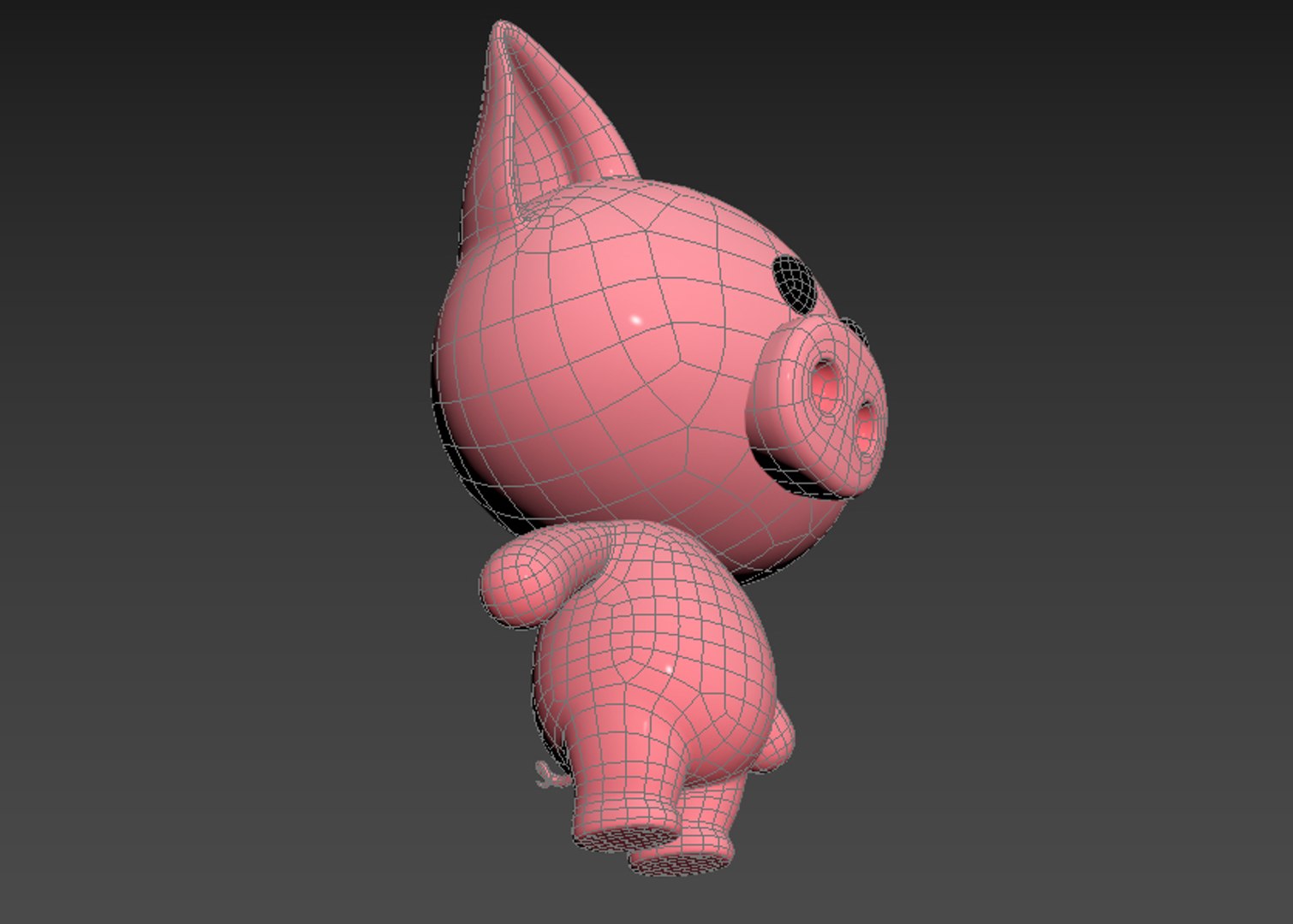 Pig Character 3D Model - TurboSquid 1640692