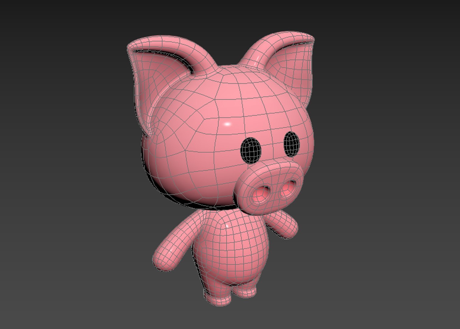 Pig Character 3D Model - TurboSquid 1640692