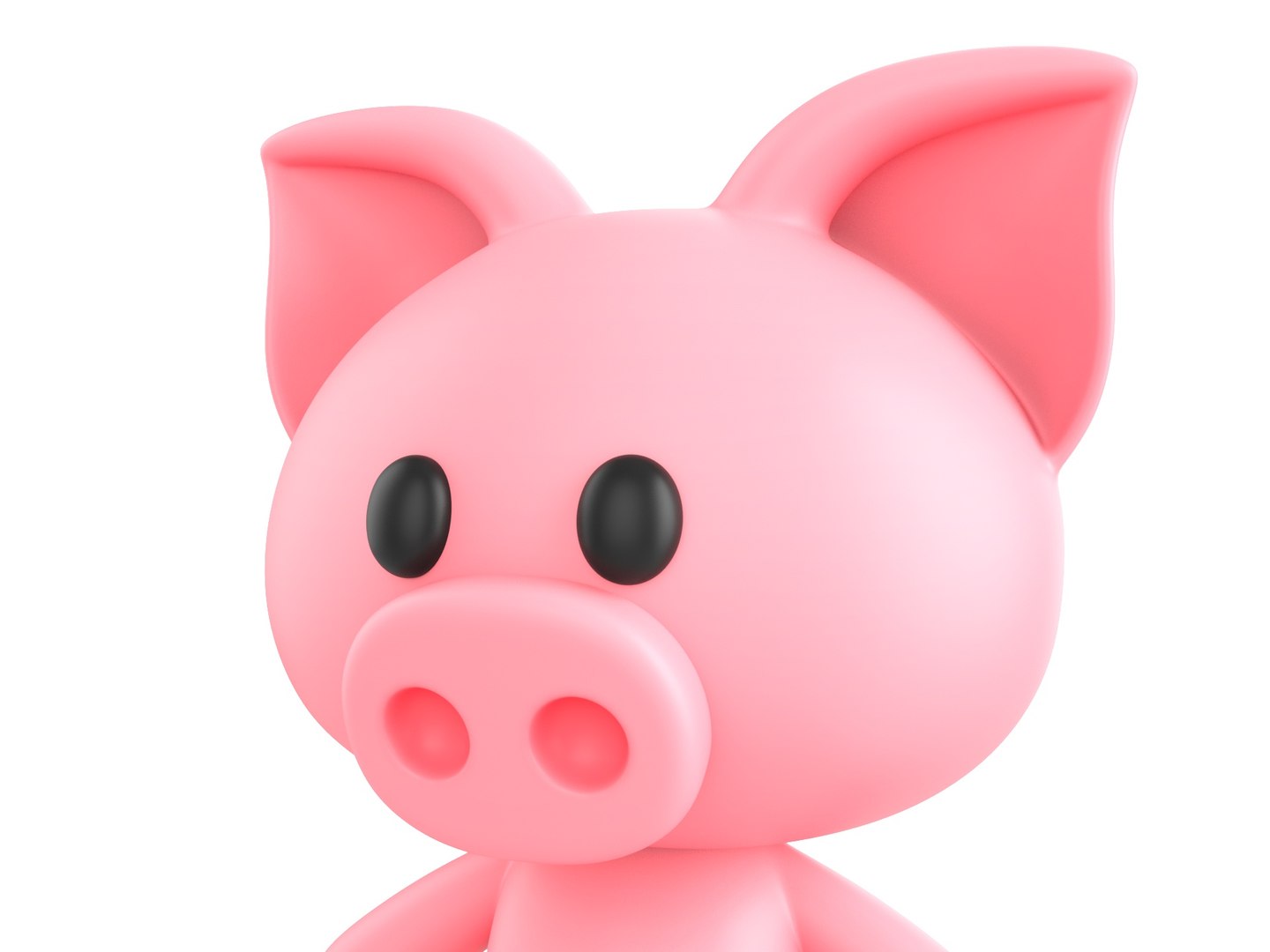 Pig Character 3D Model - TurboSquid 1640692