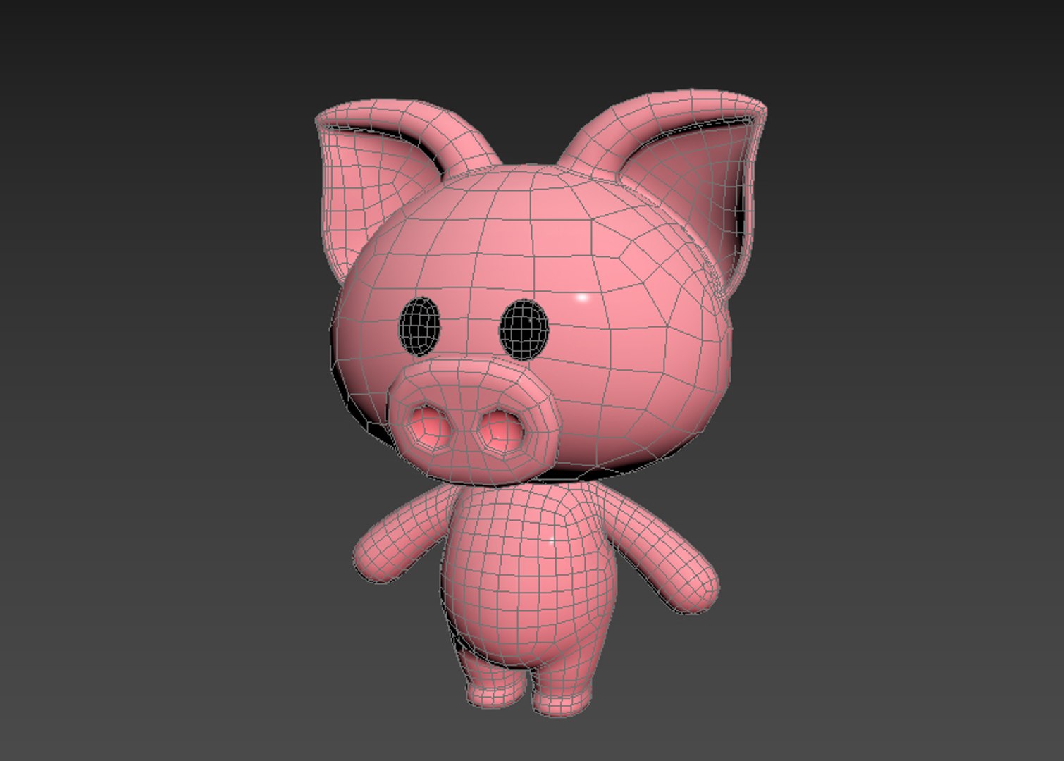 Pig Character 3D Model - TurboSquid 1640692