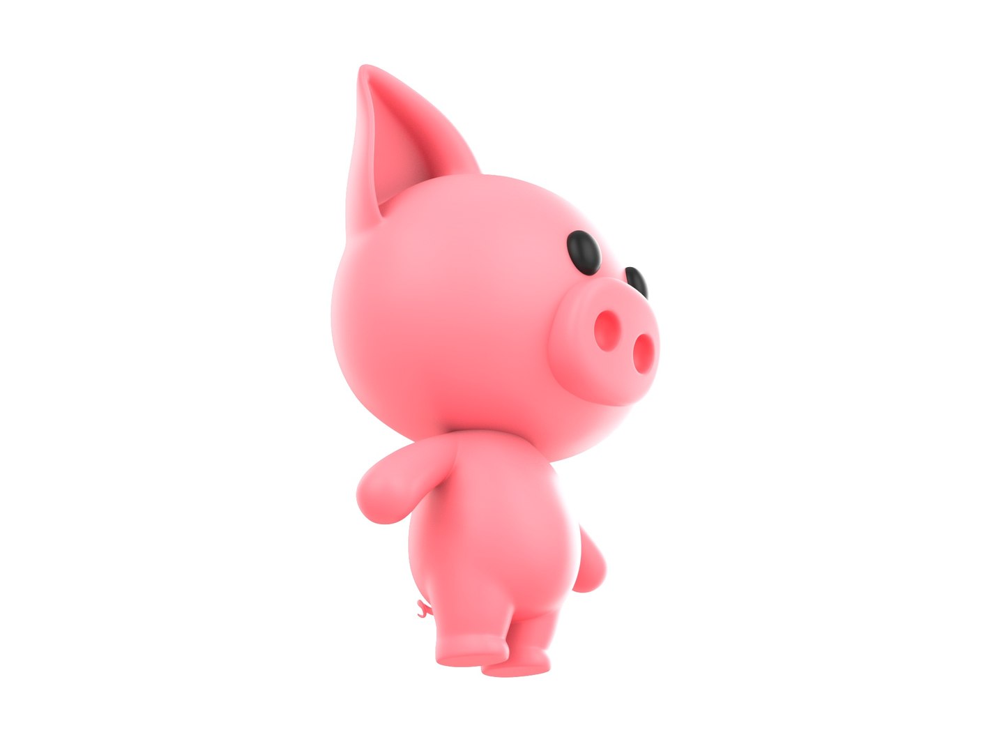 Pig Character 3D Model - TurboSquid 1640692