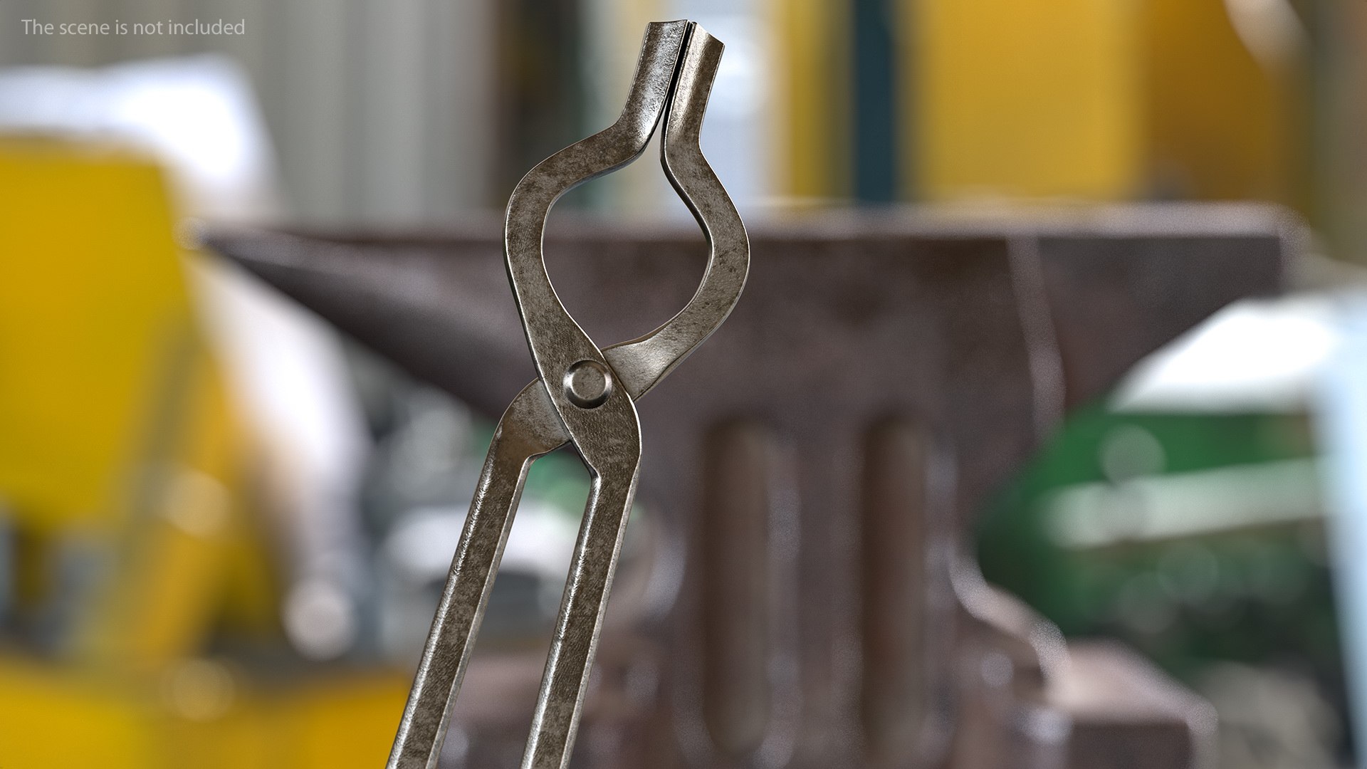 3D Blacksmith Bolt Tongs Model - TurboSquid 1468932