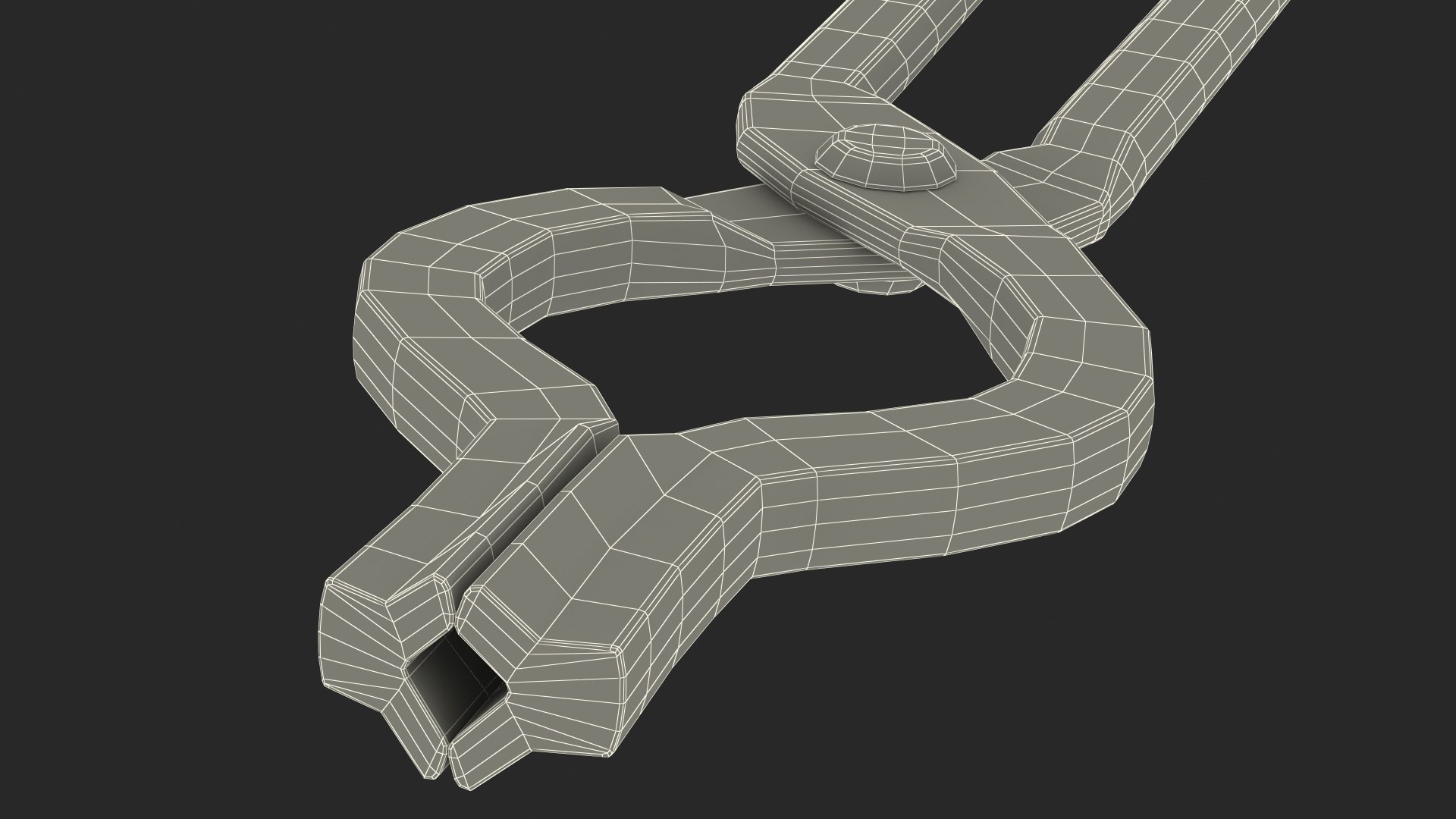 3D Blacksmith Bolt Tongs Model - TurboSquid 1468932