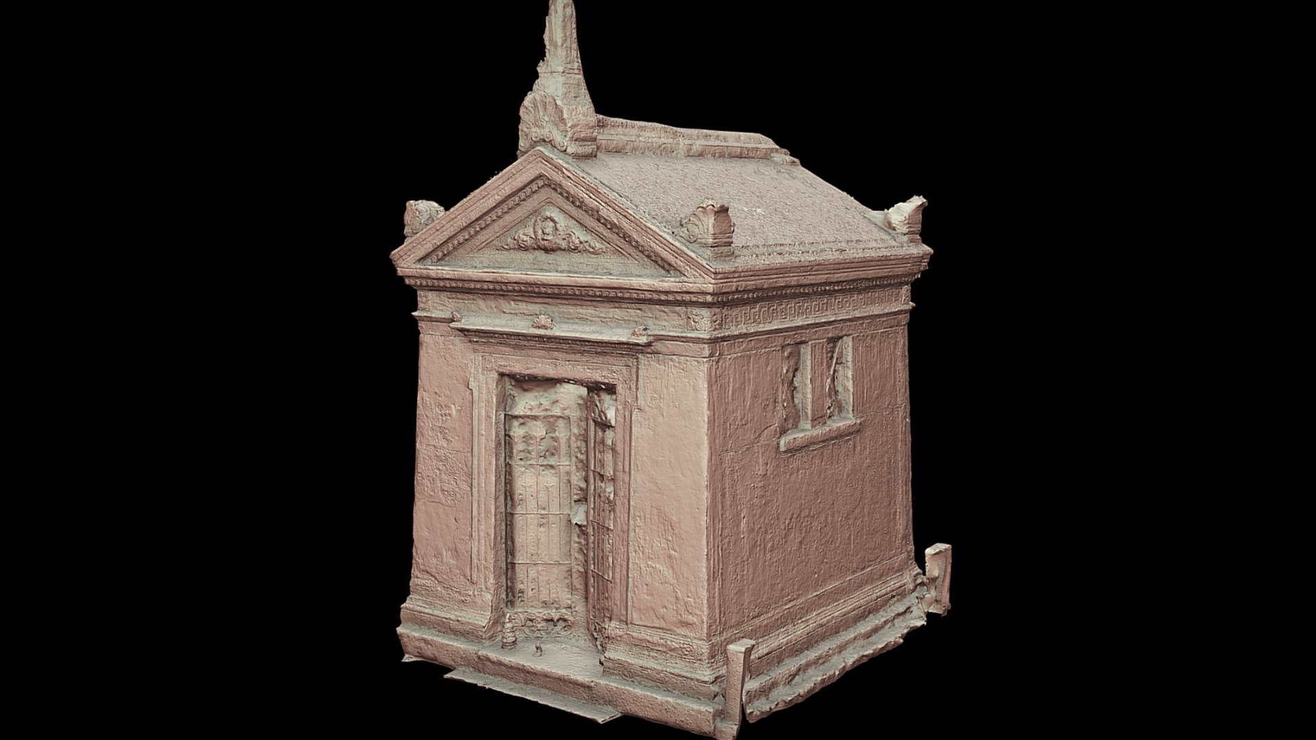 Graveyard Architecture Thomb Moss Photogrammetry 3D Model - TurboSquid ...