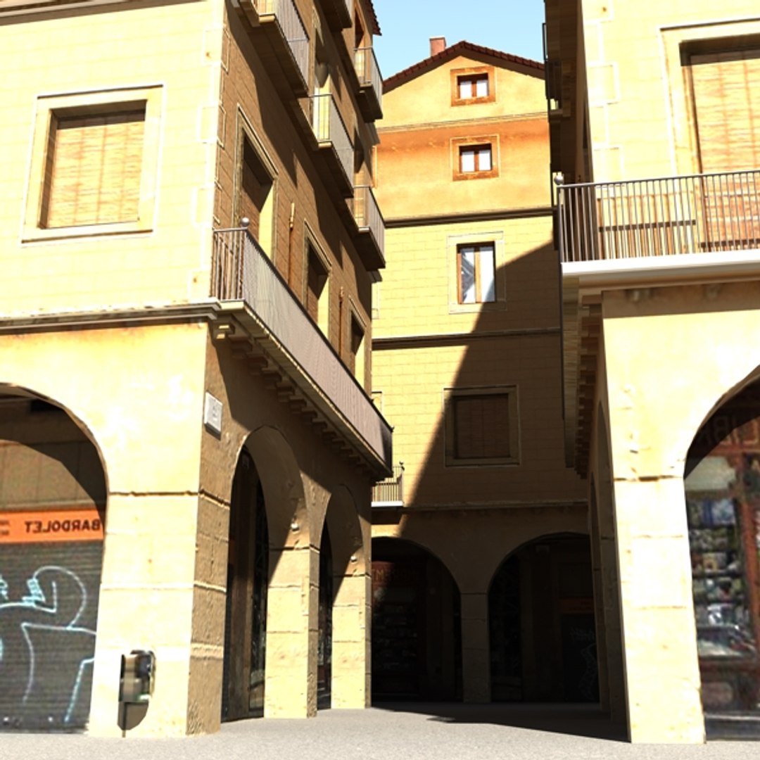 3d Model Tuscan House